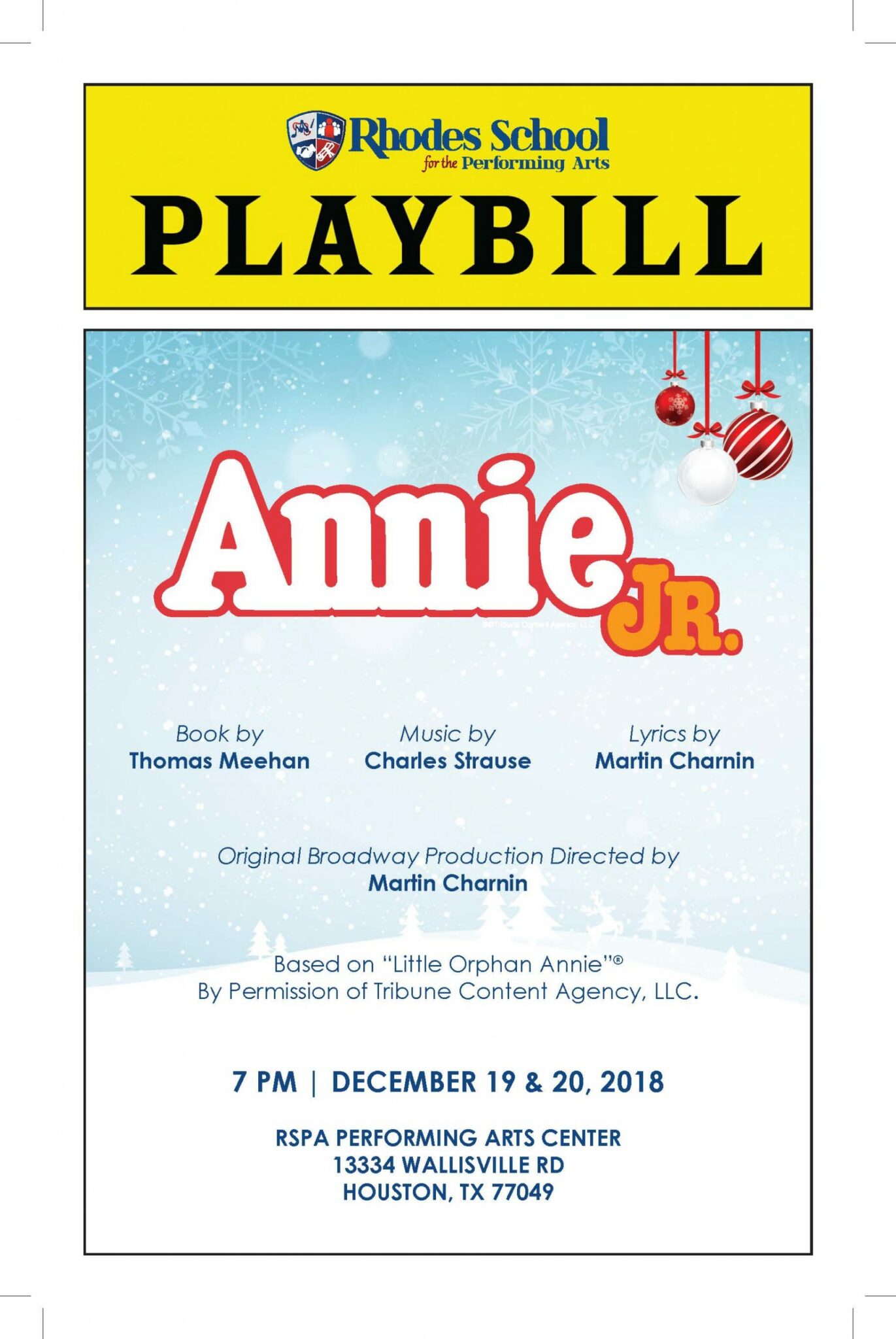 Fine Arts Disciplines | Rhodes School for the Performing Arts