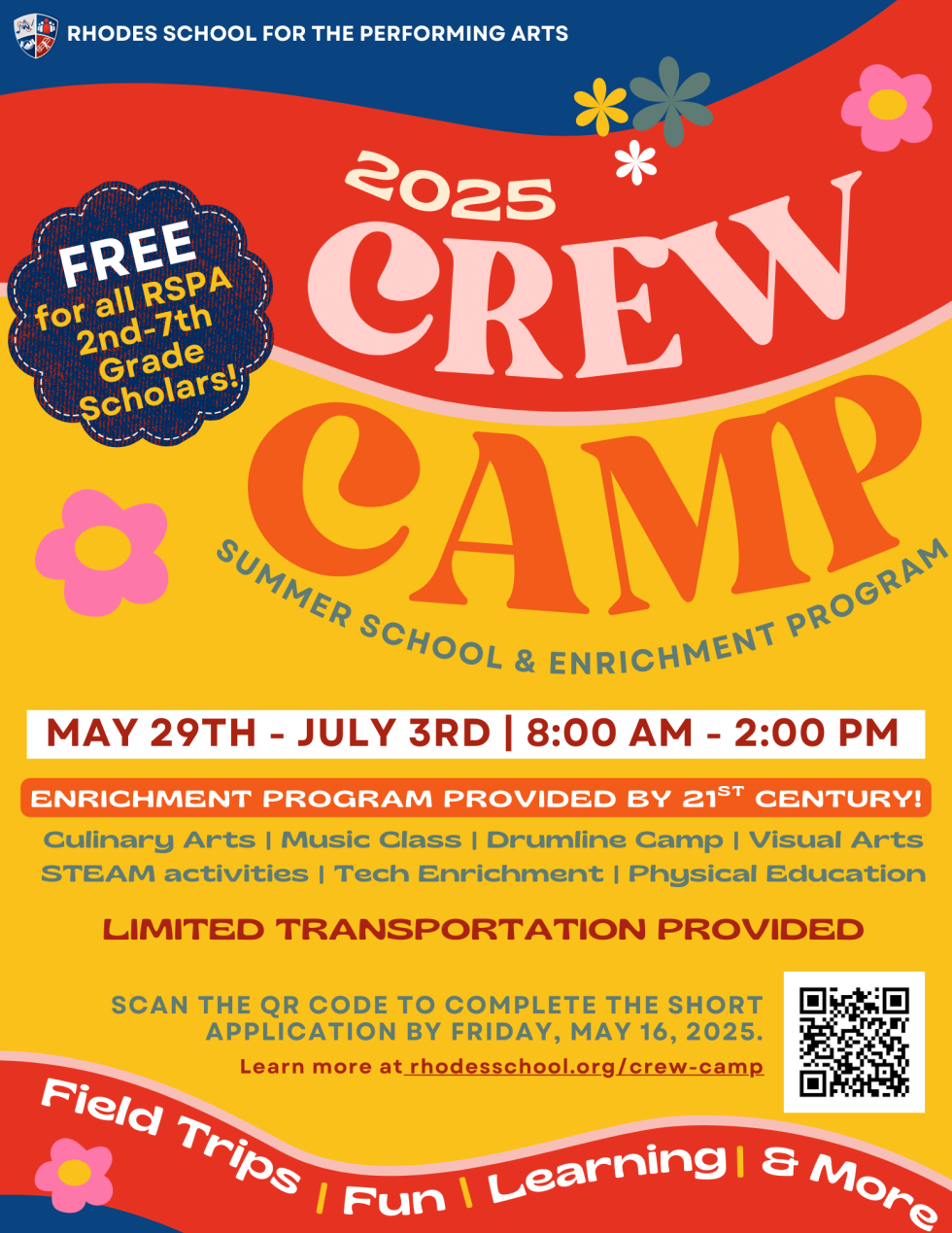 CREW Camp Summer School | Rhodes School for the Performing Arts